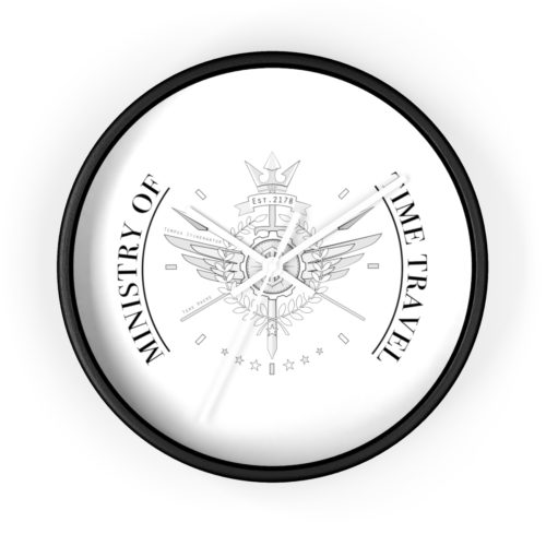 Time Travel Wall clock - Ministry of Time Travel
