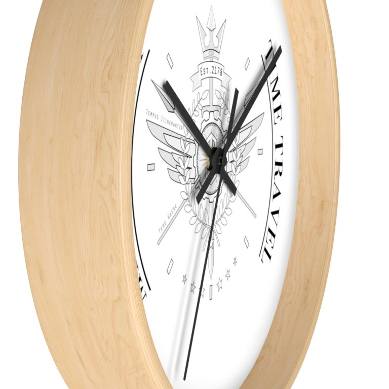 Time Travel Wall clock - Ministry of Time Travel